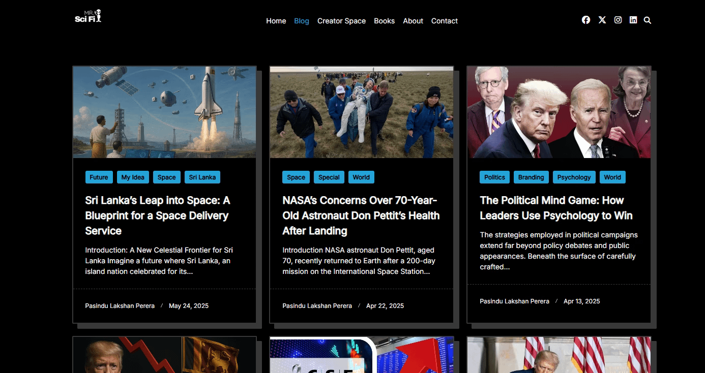 Blog - Pasindu Lakshan Perera